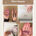 How to Make Wire Names - Craft Your Happy Place