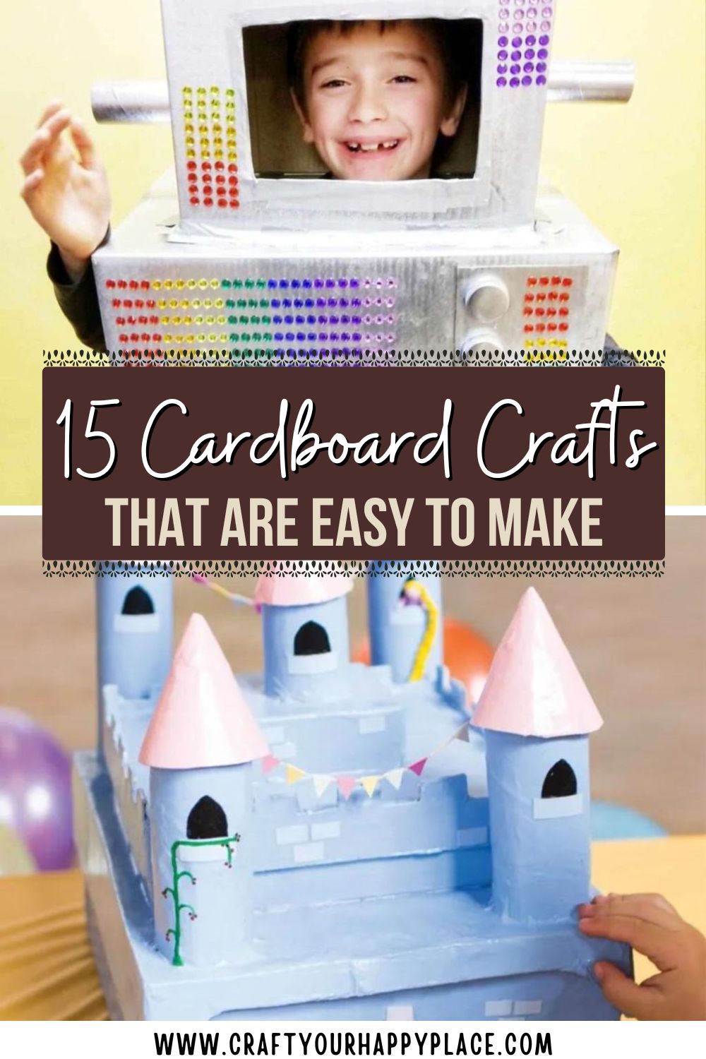 15 Cardboard Crafts That Are Easy to Make - Craft Your Happy Place