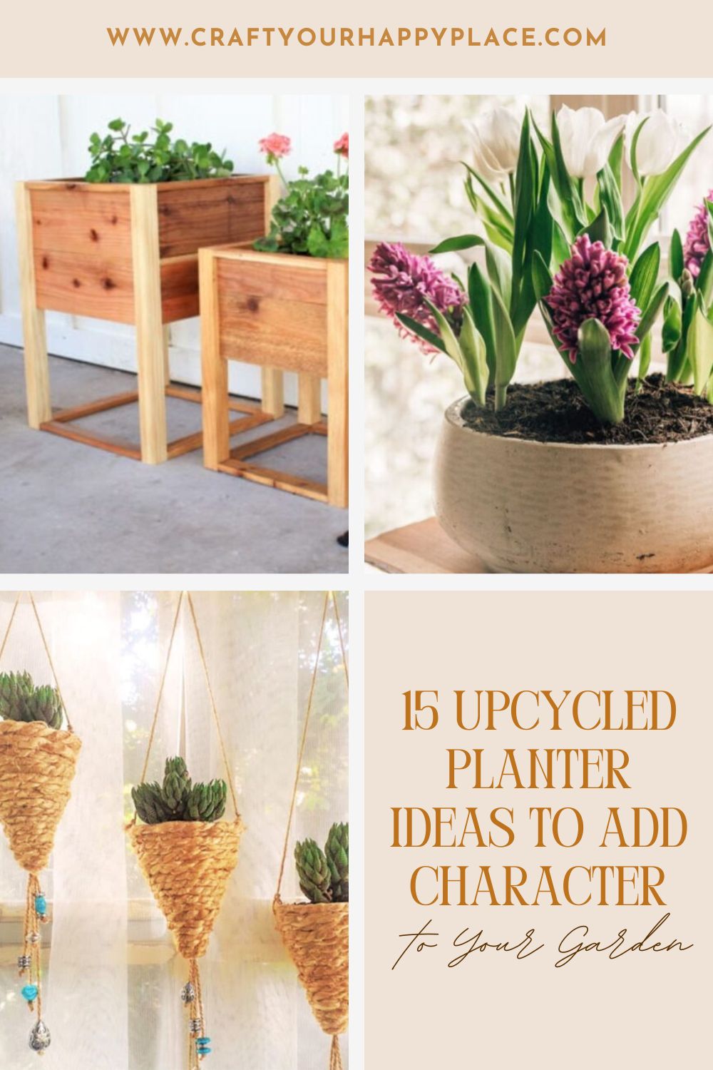 15 Upcycled Planter Ideas to Add Character to Your Garden - Craft Your ...