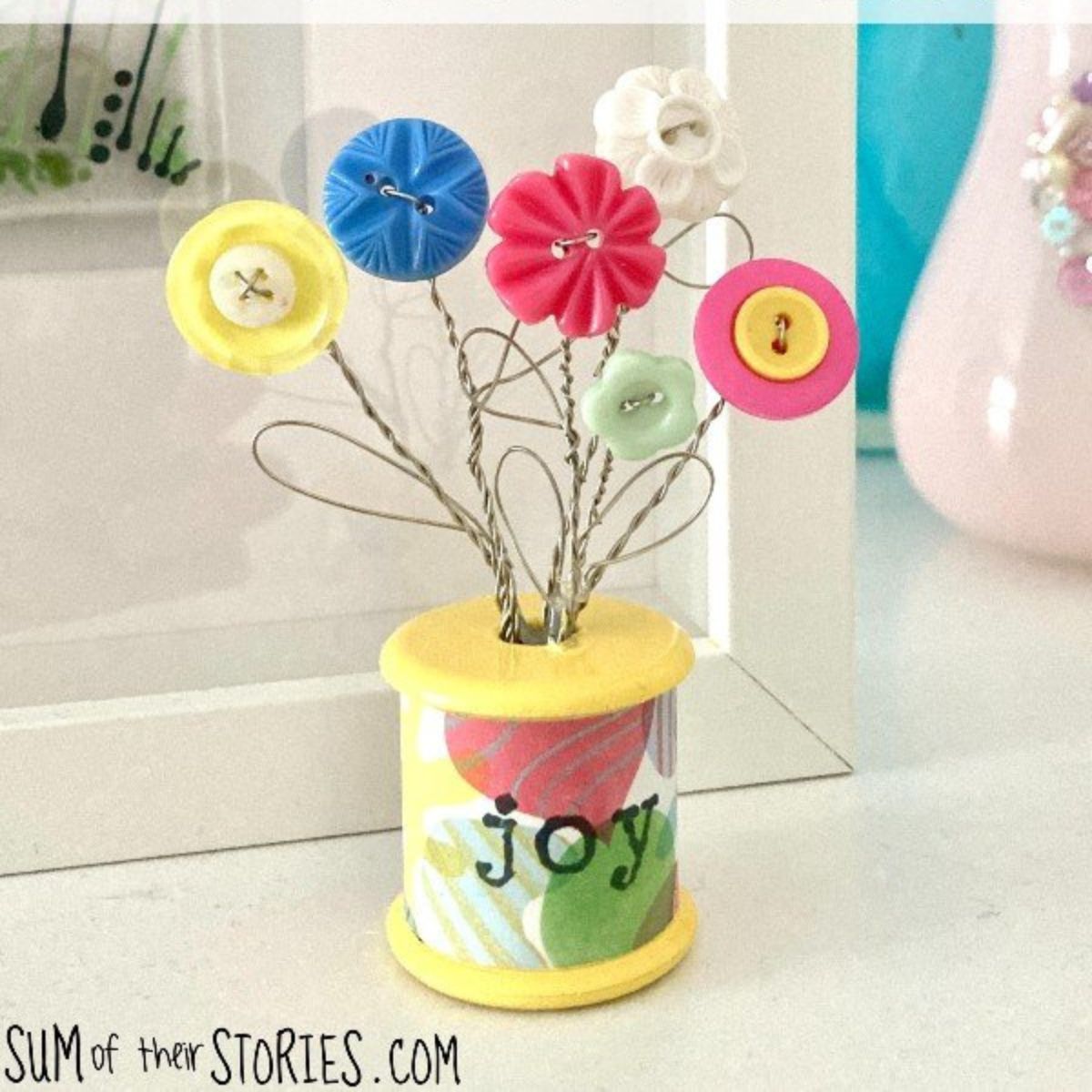 16 Button-Inspired Craft Projects for Endless Fun - Craft Your Happy Place