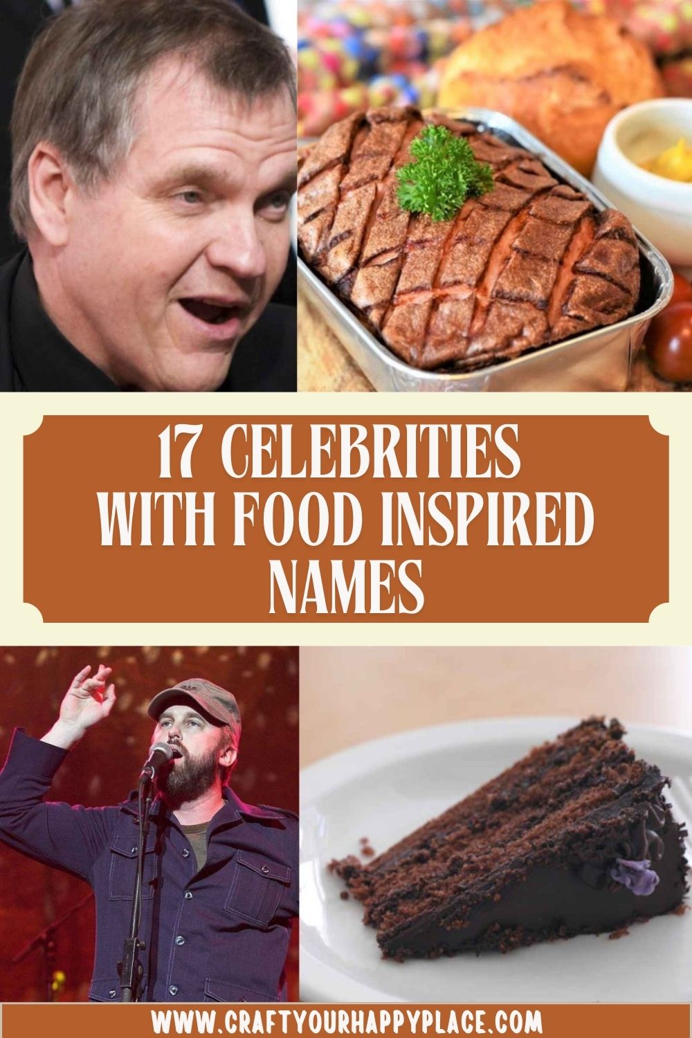 17 Celebrities Whose Names Are Food