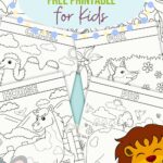 Land Animals Coloring Book for Kids (25 Page Free Printable) - Craft ...
