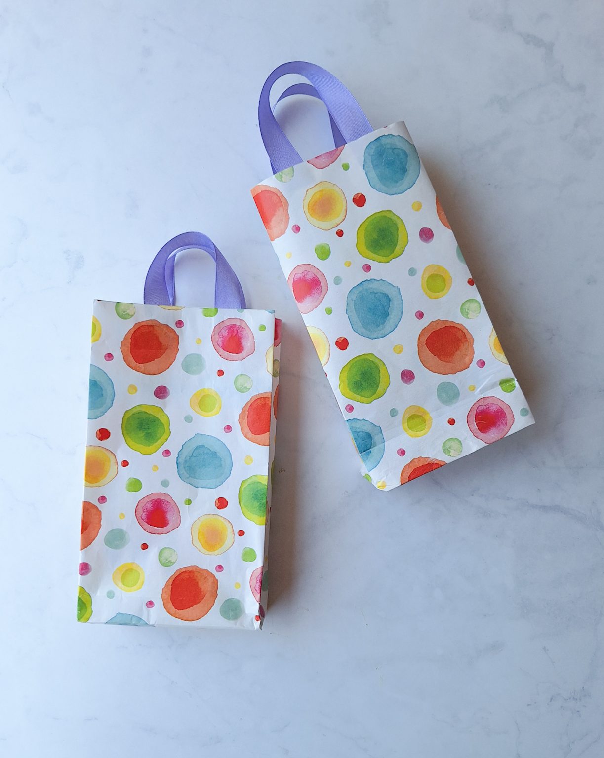 DIY Gift Bag Using Wrapping Paper - Craft Your Happy Place