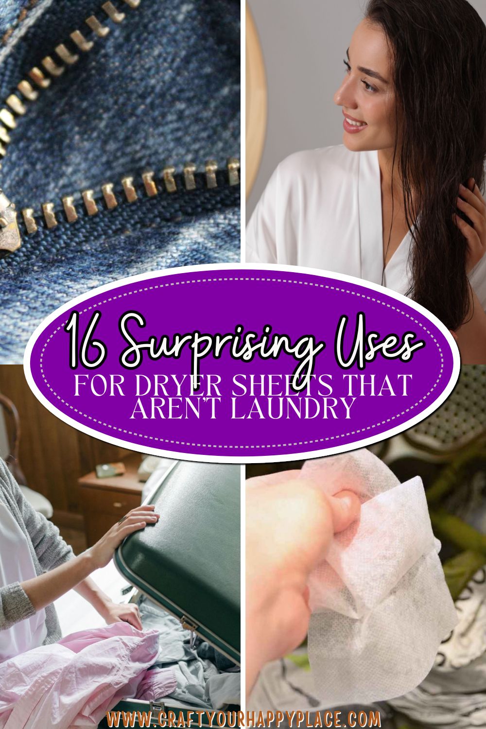 16 Surprising Uses for Dryer Sheets That Aren’t Laundry - Craft Your ...