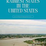 The 13 Rainiest States in the United States