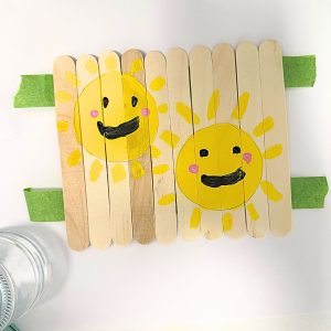 Popsicle Stick Sun Weather Puzzle - Craft Your Happy Place