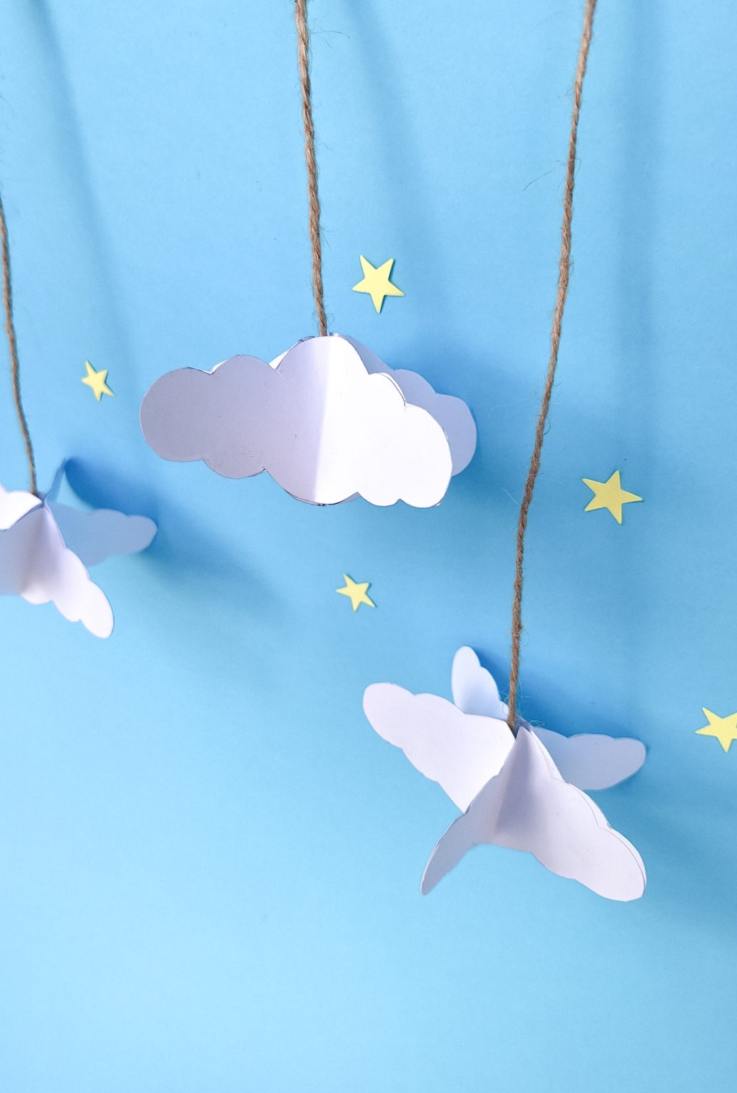 Easy Rain Cloud Paper Craft - Craft Your Happy Place