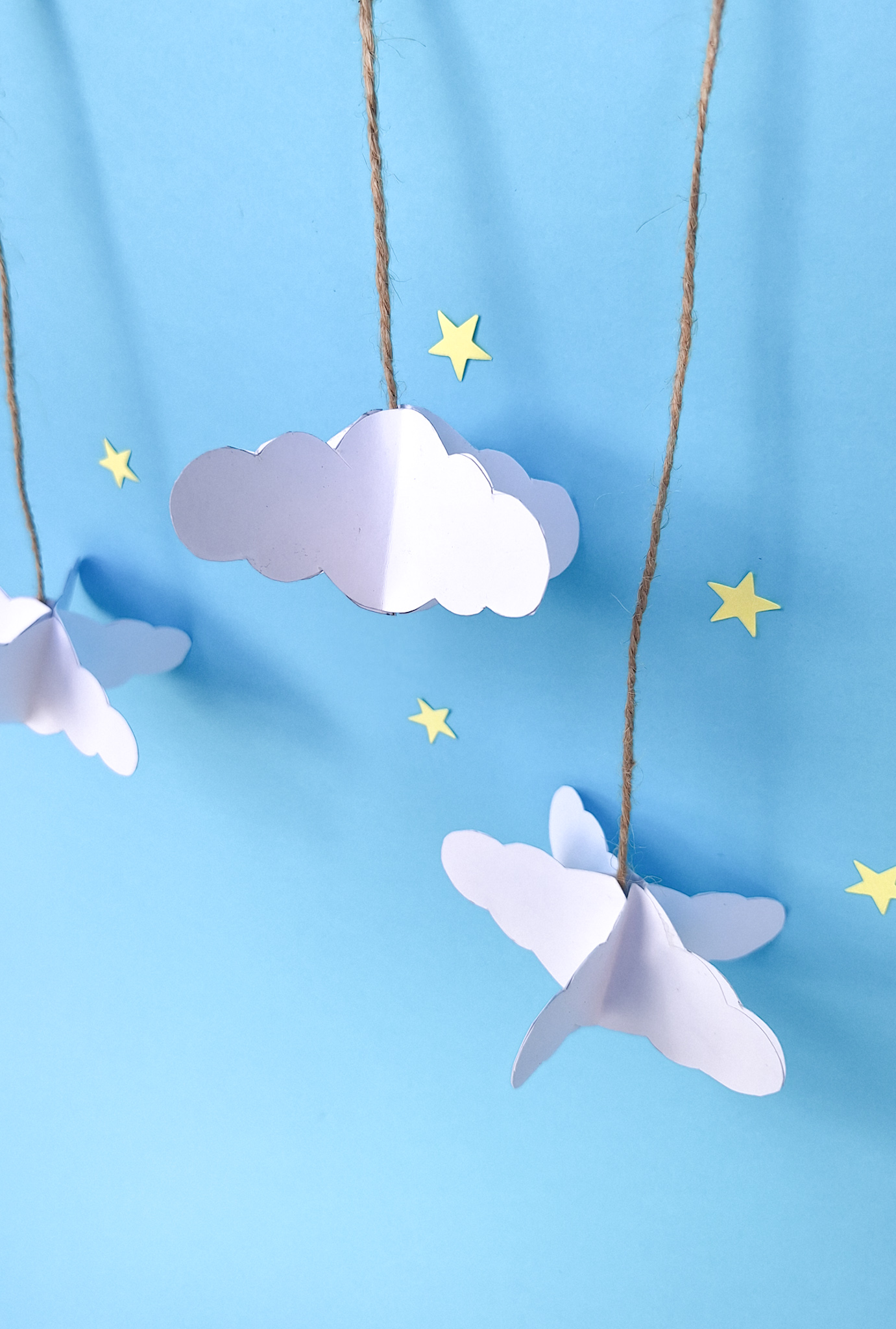 Easy Rain Cloud Paper Craft - Craft Your Happy Place