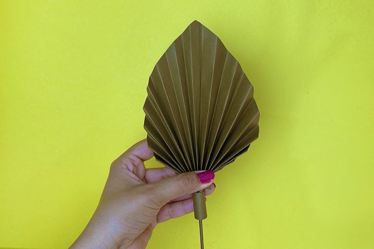DIY Paper Palm Leaves - Craft Your Happy Place