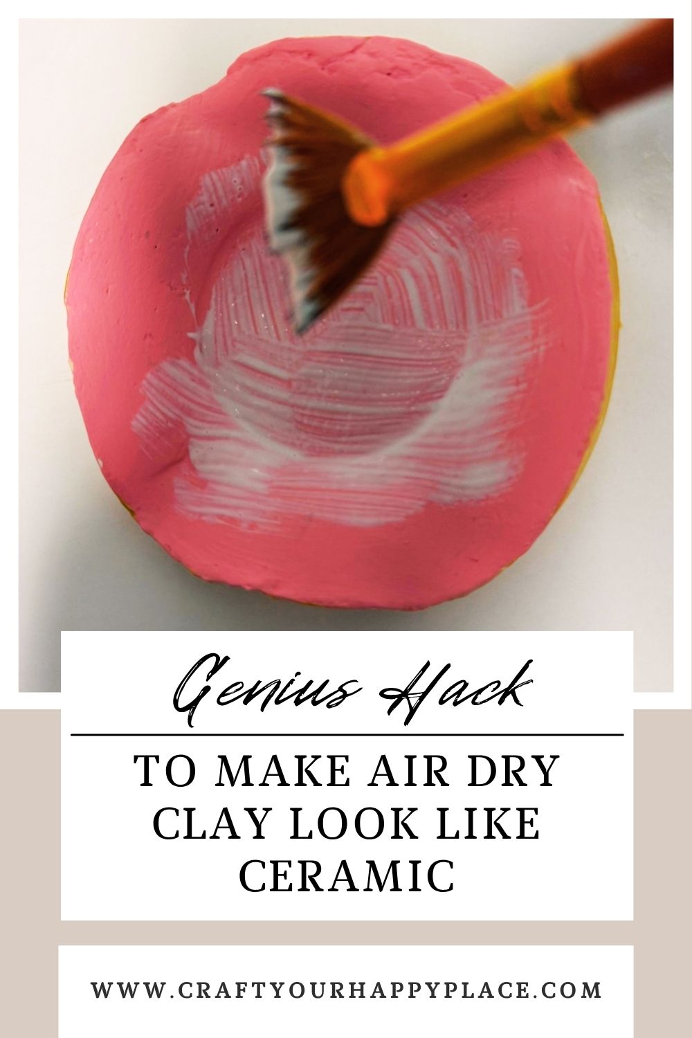 How Do You Make Air Dry Clay Look Ceramic? - Craft Your Happy Place